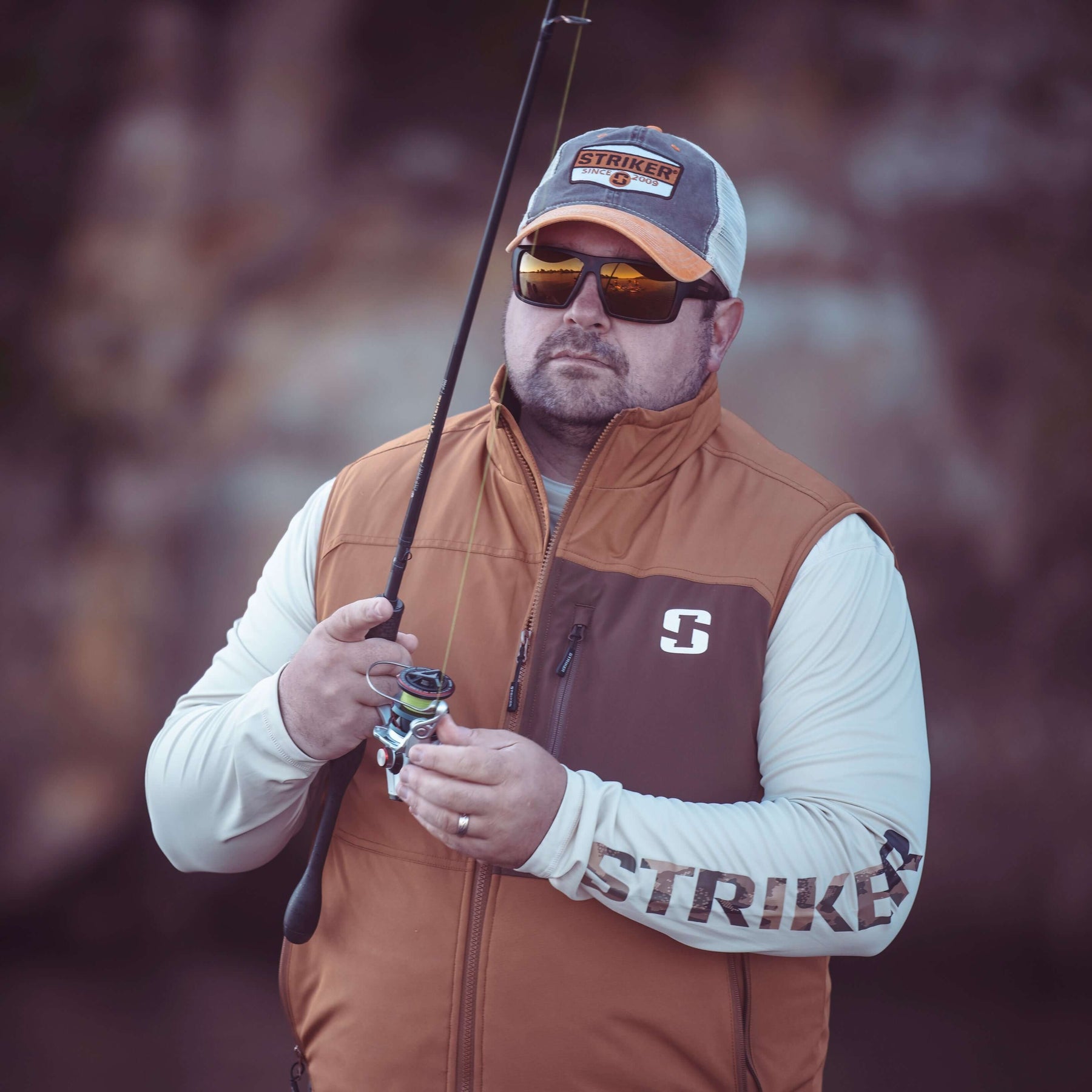 Striker | Men's Shield Float Vest - Duckwood | Fishing Apparel