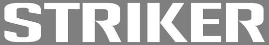 Striker | Logo Decal 7" White | Fishing Accessories
