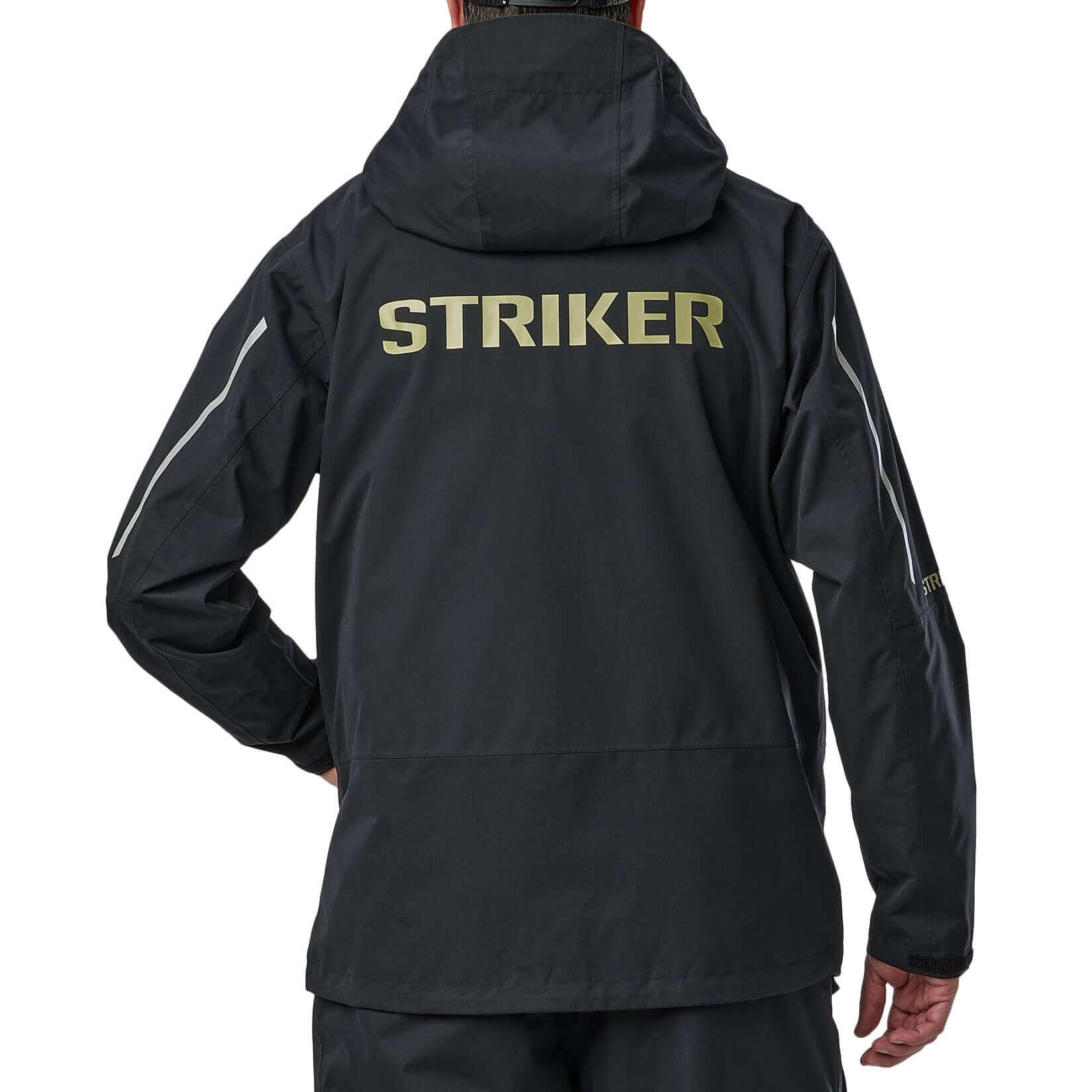 Striker | Vortex Rain Jacket - Black | Fishing Rainwear
